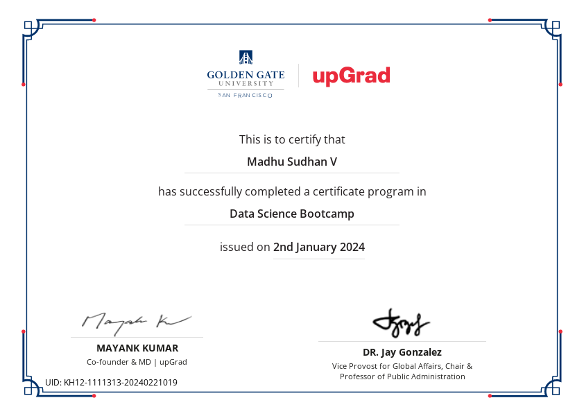 Madhu Sudhan - Information specialist/ Data analytst | LinkedIn